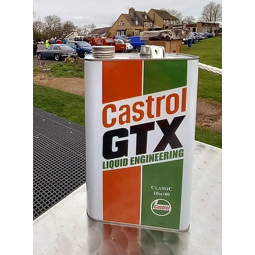 CASTROL GTX CLASSIC Engine Oil 10W/40 - 5.0Litre Castrol-1928G